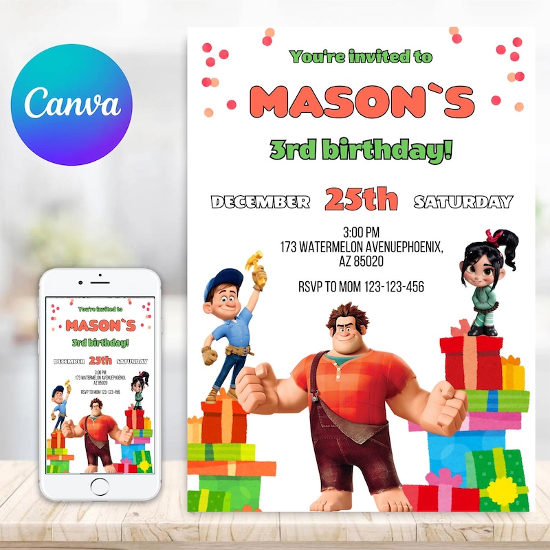 Wreck It Ralph Party - Etsy