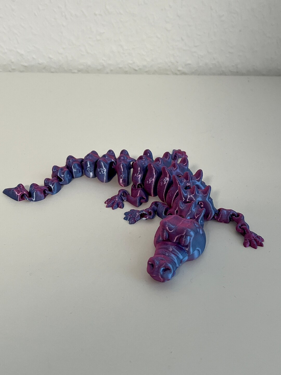 3D Print Crocmo the Crocodile Movable 3D Printed Crocodile the Perfect ...