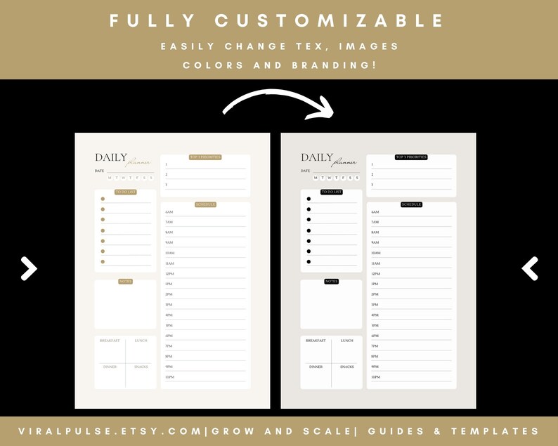 Ultimate Planner Bundle Customizable To-do Lists A4 Printables for ...