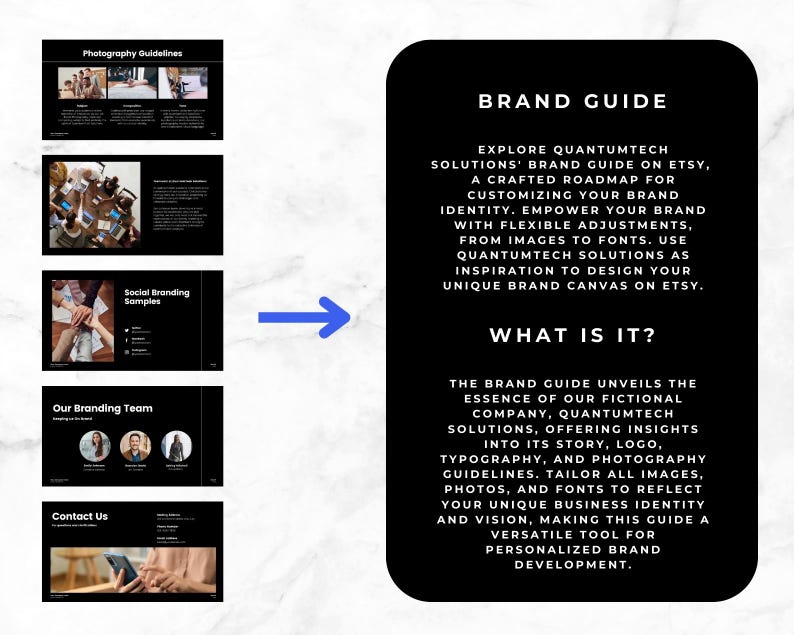 Branding Guideline Template | Canva Brand Book | Personal Brand Strategy Kit | Business ...