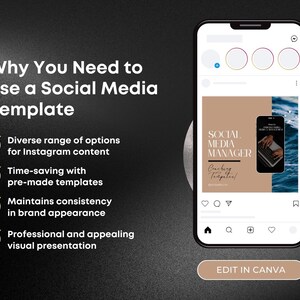 Social Media Manager Instagram Templates Marketing Templates Instagram ...