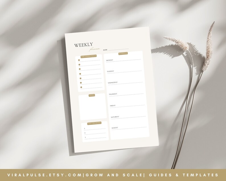 Ultimate Planner Bundle Customizable To-do Lists A4 Printables for ...