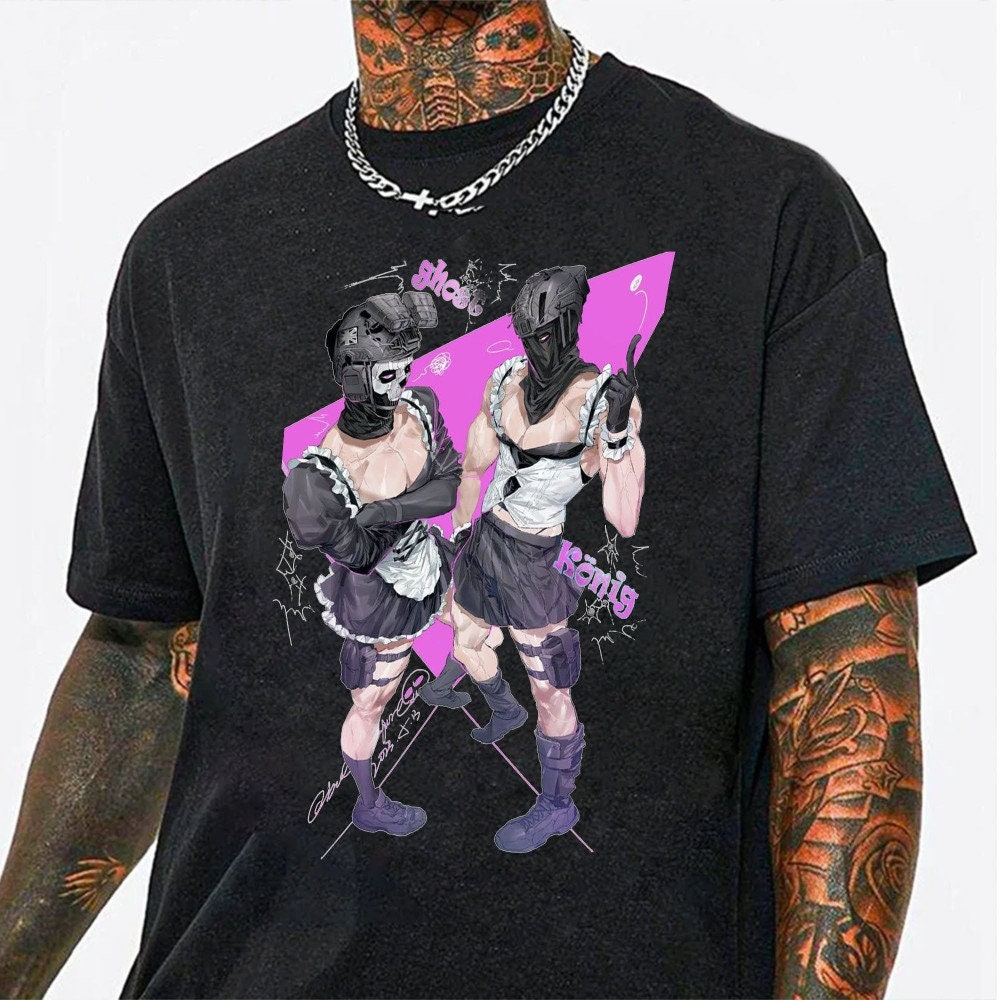 Konig and Ghost Fanart Shirt, Ghost Call of Duty Meme Shirt,konig Call ...