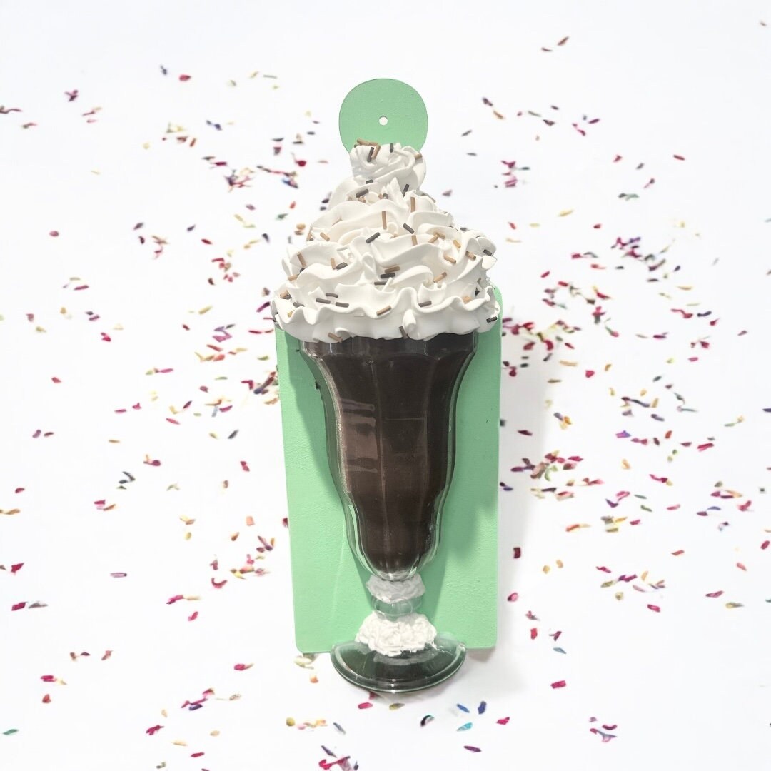 Faux Half Chocolate Milkshake Attached to Charcuterie Board - Etsy