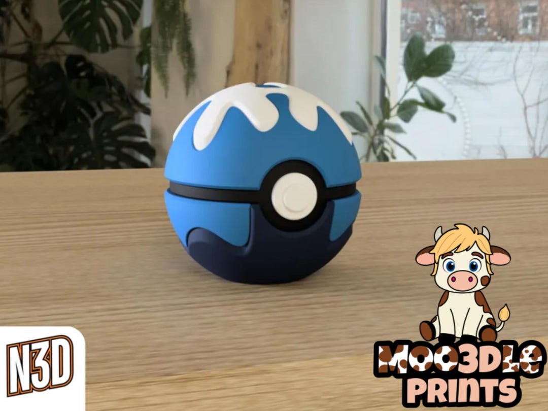 Pokéball the Dive Ball - Etsy