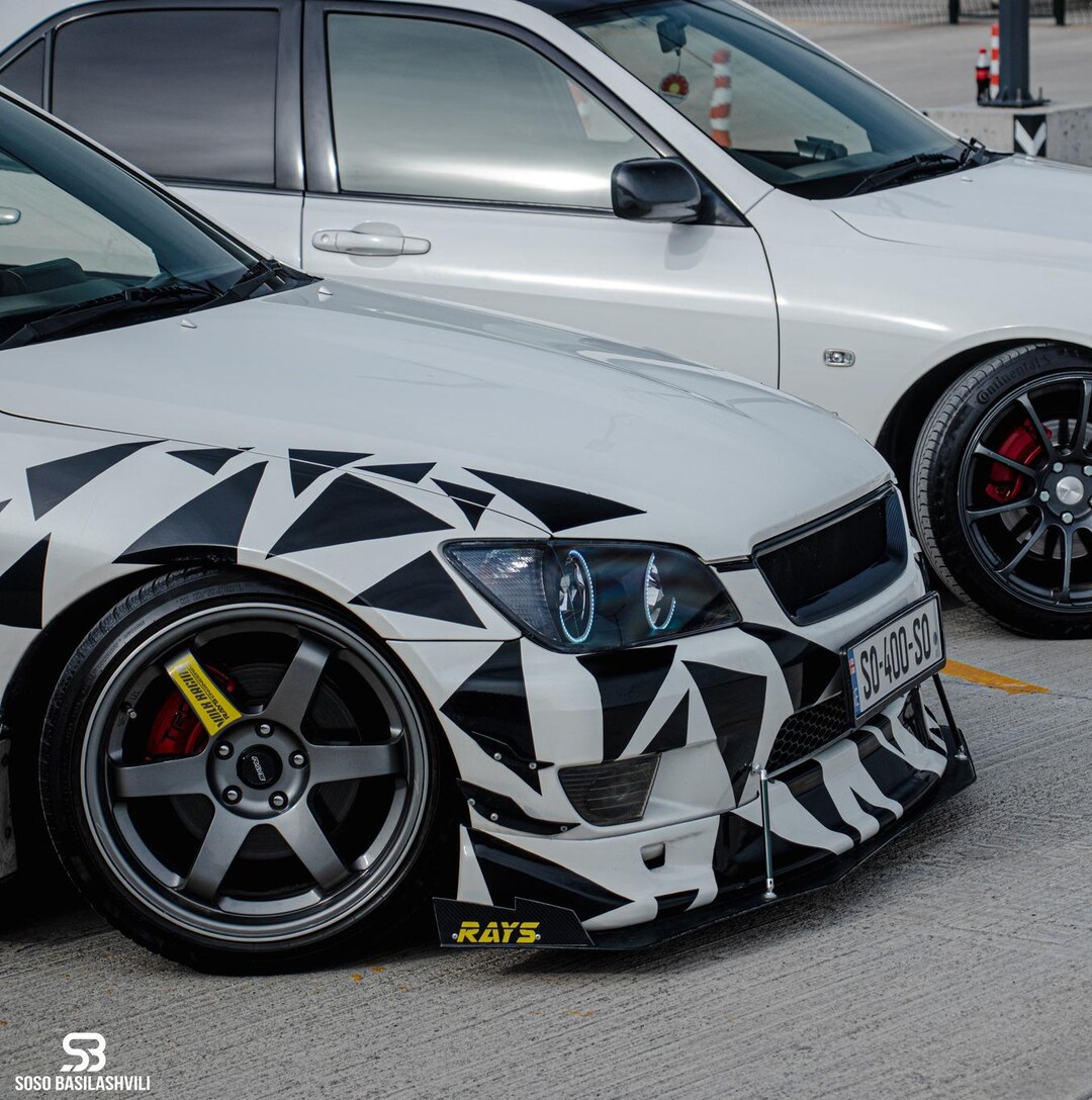 Modern Triangles Car Vinyl Stickers, DIY Auto Tuning, JDM Car ...