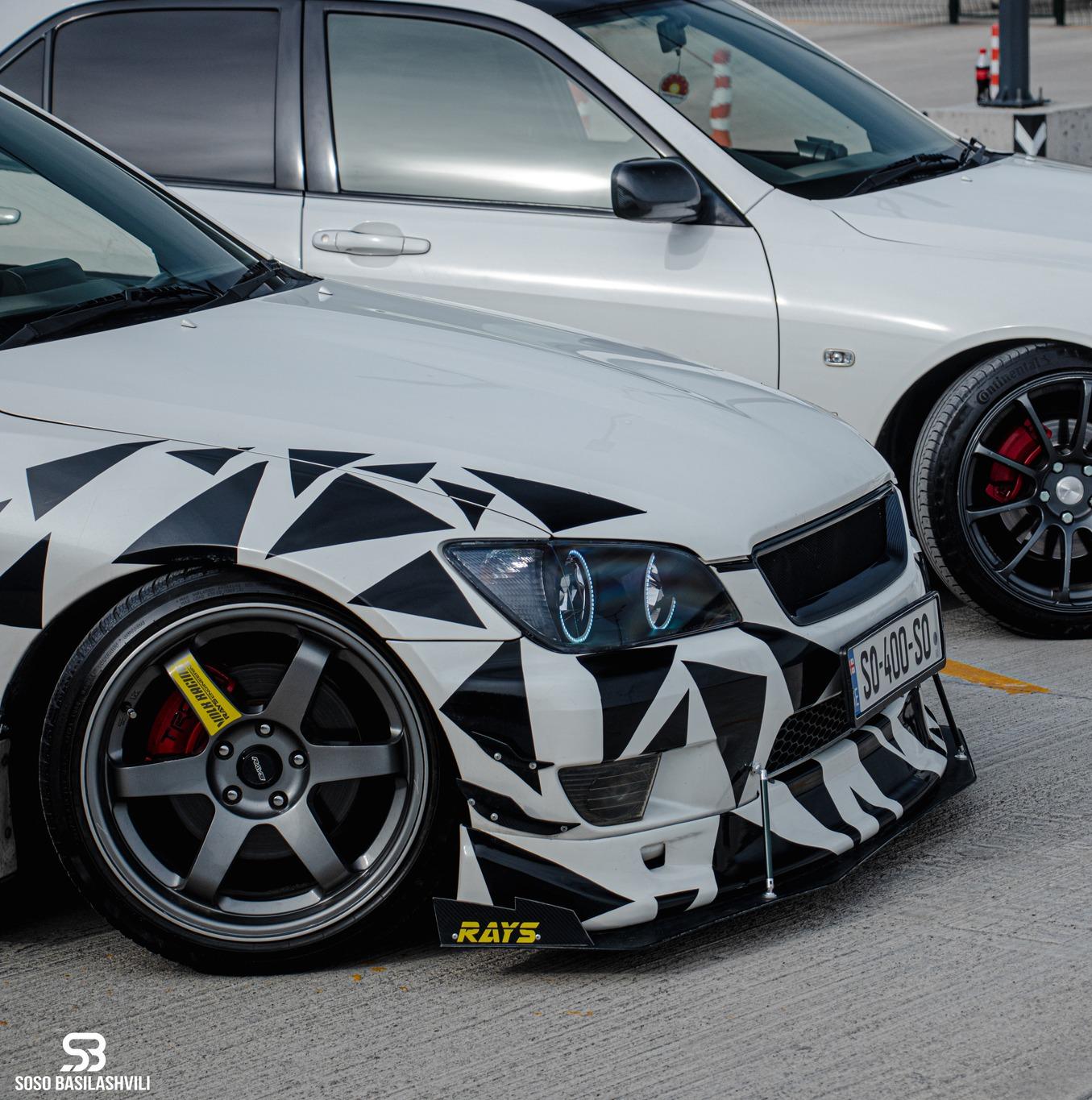 Modern Triangles Car Vinyl Stickers, DIY Auto Tuning, JDM Car ...