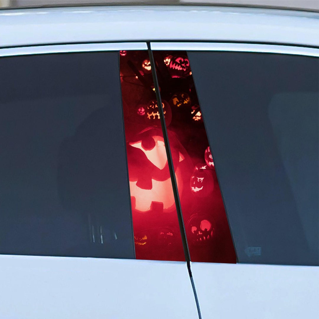 Spooky Halloween Car Decal, Car Doors Livery, Vinyl Car Decals, Car ...
