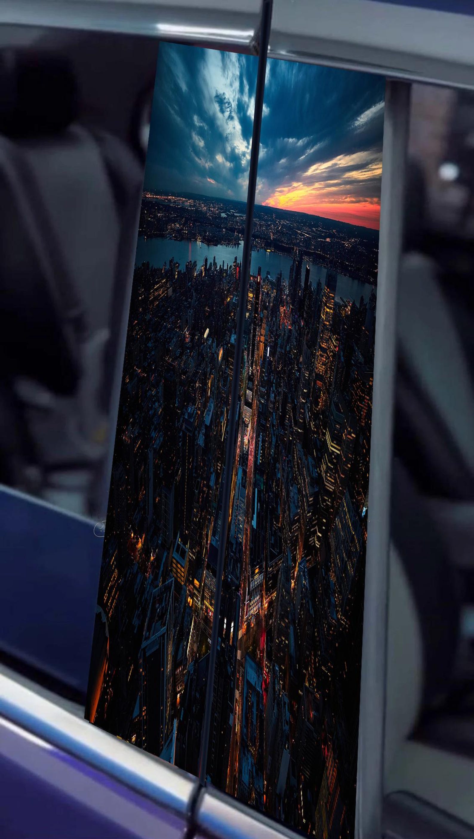 American Eagle Car Pillar Sticker, Patriotic USA Flag Car Decals, Vinyl ...