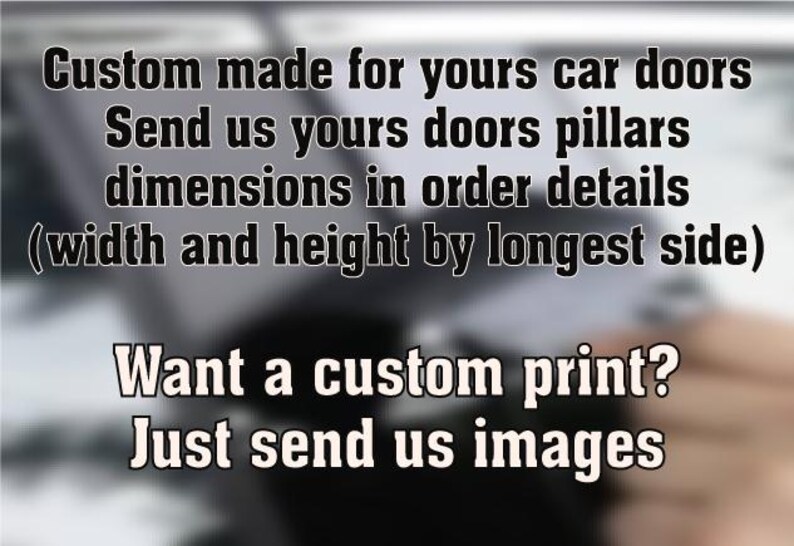 Firefighter Car Pillar Sticker, Fireman Vehicle Doors Livery Pillar ...