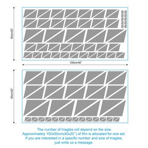 Triangle Car Sticker, Triangles JDM Car Graphics, DIY Car Decals, Custom Vinyl Car Wrap ...