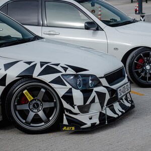 Triangle Car Sticker, Triangles JDM Car Graphics, DIY Car Decals ...