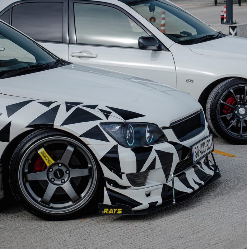 Triangle Car Sticker, Triangles JDM Car Graphics, DIY Car Decals, Custom Vinyl Car Wrap ...