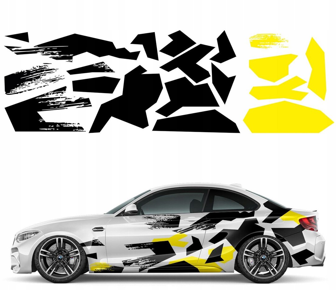 Custom Car Body Decals, Waterproof DIY Car Stickers, Removable Vinyl ...