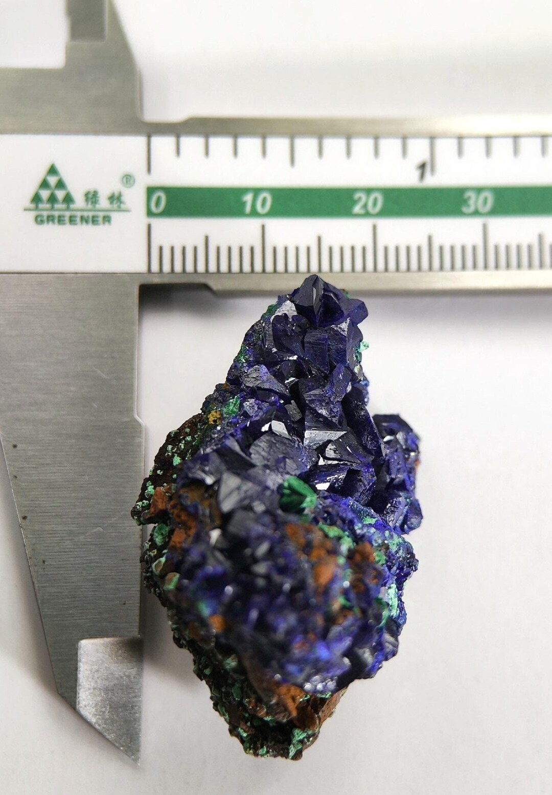 Blue Azurite Specimen, Vibrant Blue Azurite From Anhui Province, China ...