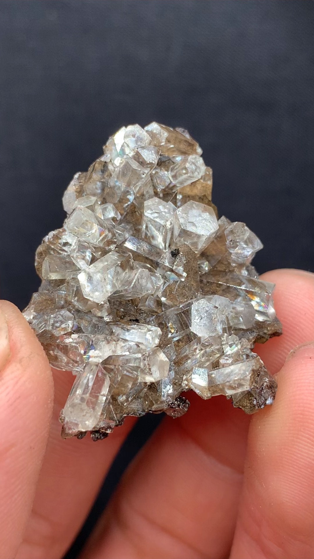 Clear Columnar Calcite Specimen From Fujian, China, Hexagon Calcite ...