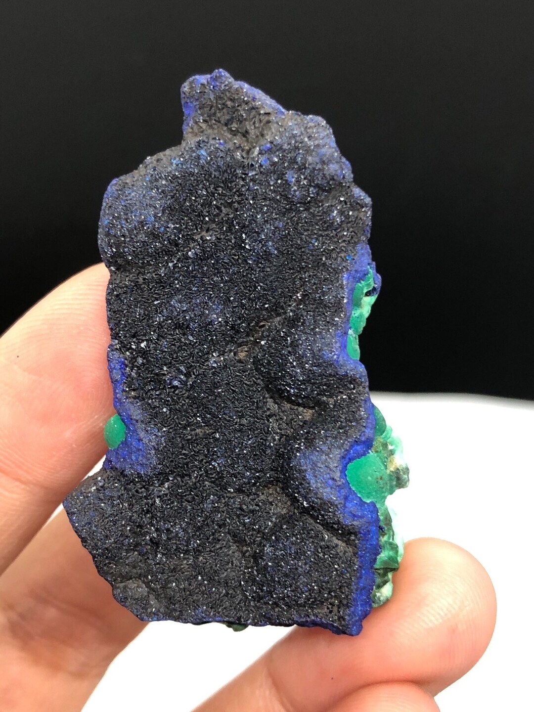Blue Azurite Malachite Specimen, Vibrant Blue Azurite From Anhui ...