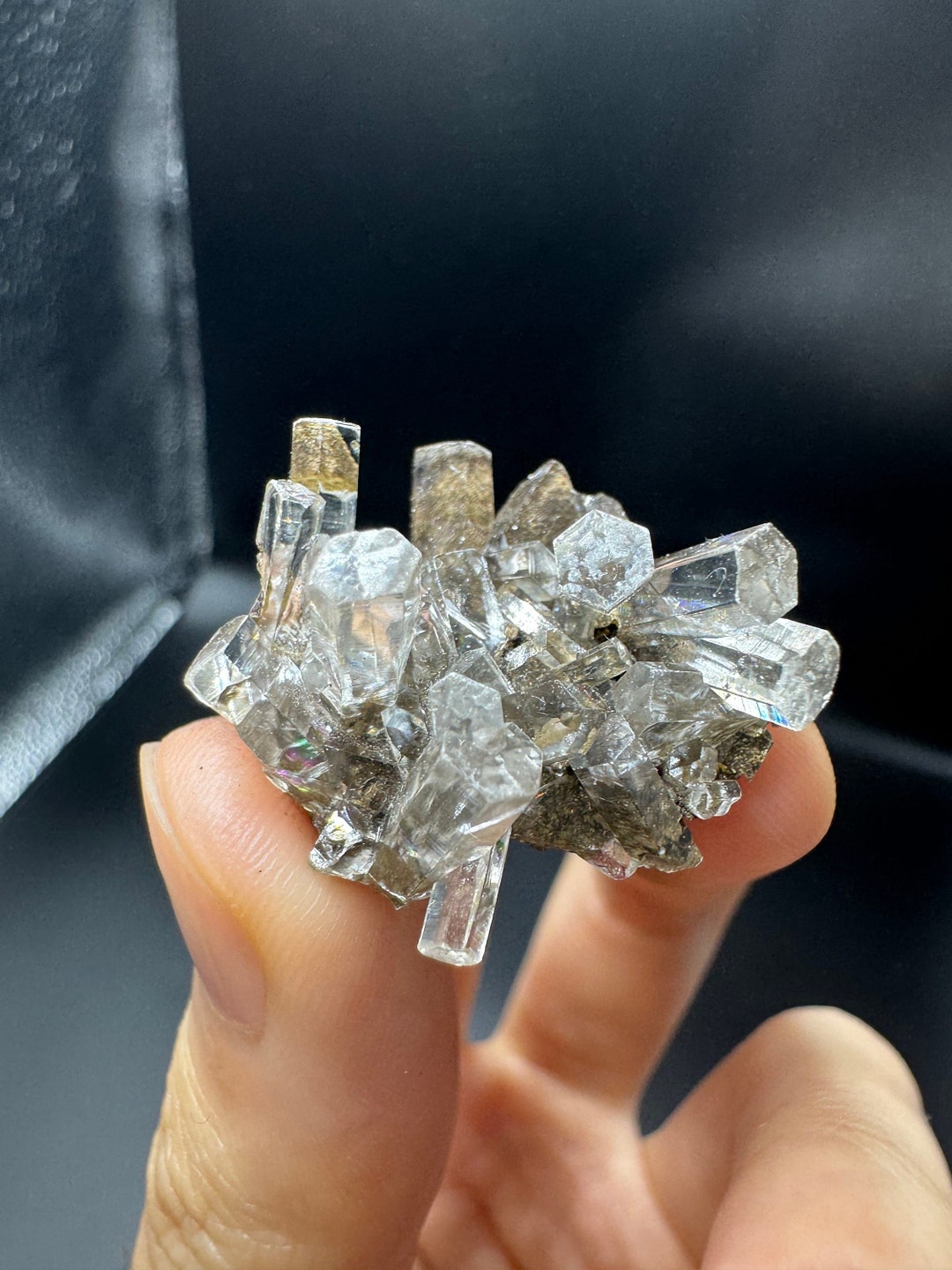Clear Columnar Calcite Specimen From Fujian, China, Hexagon Calcite ...
