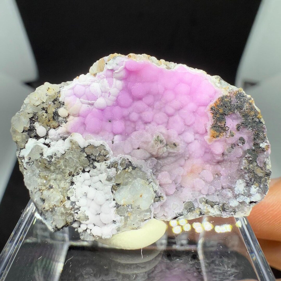 Bright Pink Smithsonite Cluster From Yunnan, China, Pink Smithsonite ...