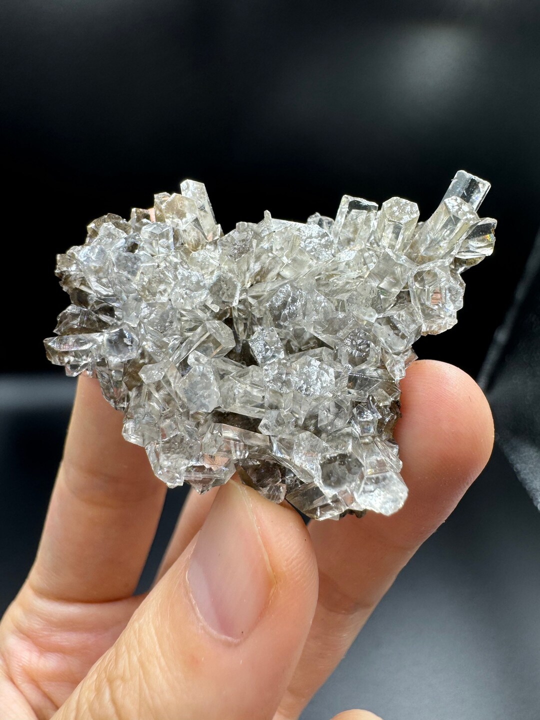 Clear Columnar Calcite Specimen From Fujian, China, Hexagon Calcite ...
