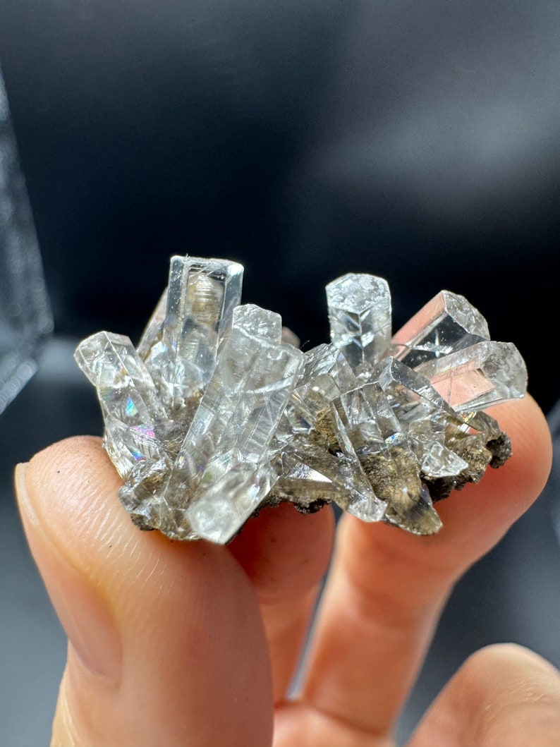 Clear Columnar Calcite Specimen From Fujian, China, Hexagon Calcite ...