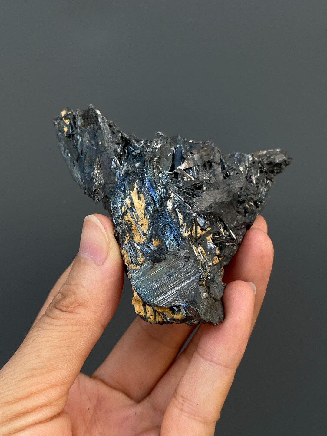 Stibnite Crystal Raw Specimens From Guizhou, China, Natural Stibnite ...