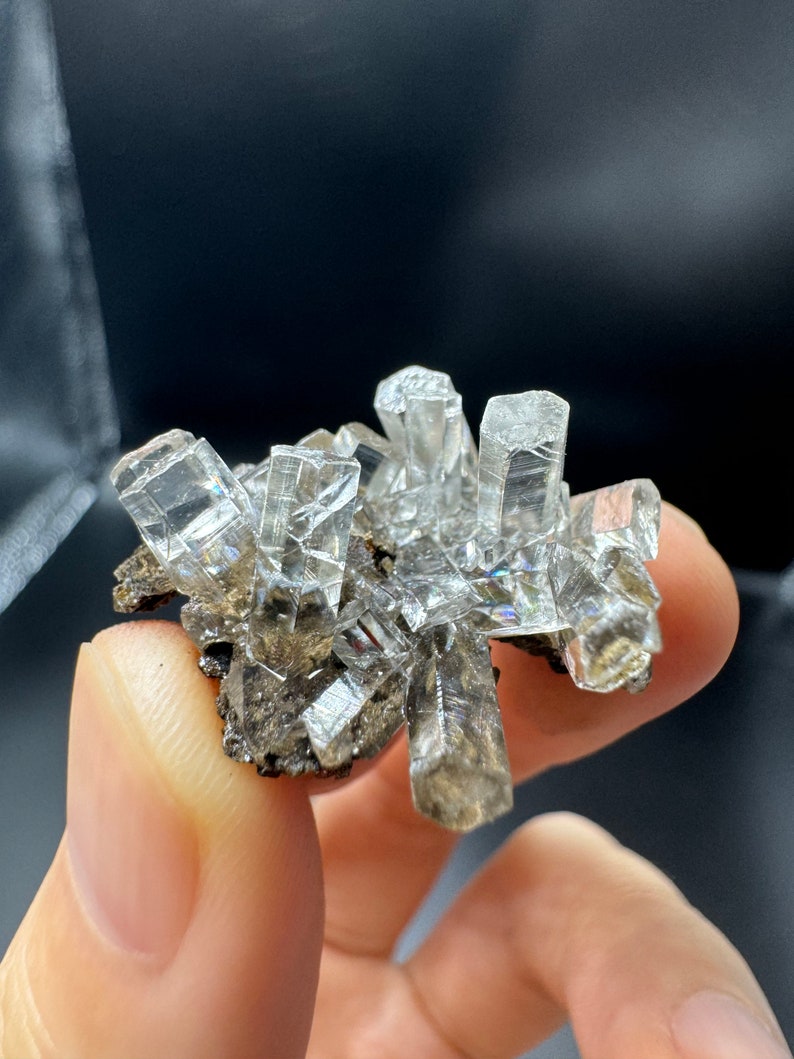 Clear Columnar Calcite Specimen From Fujian, China, Hexagon Calcite ...