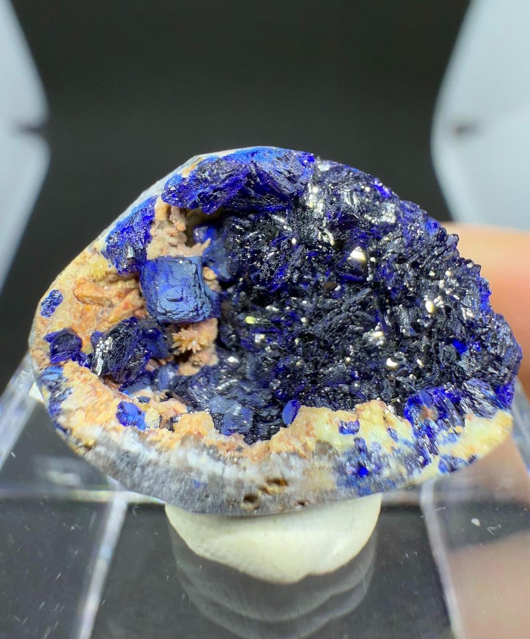 Blue Azurite Specimen, Vibrant Blue Azurite From Yunnan Province, China ...