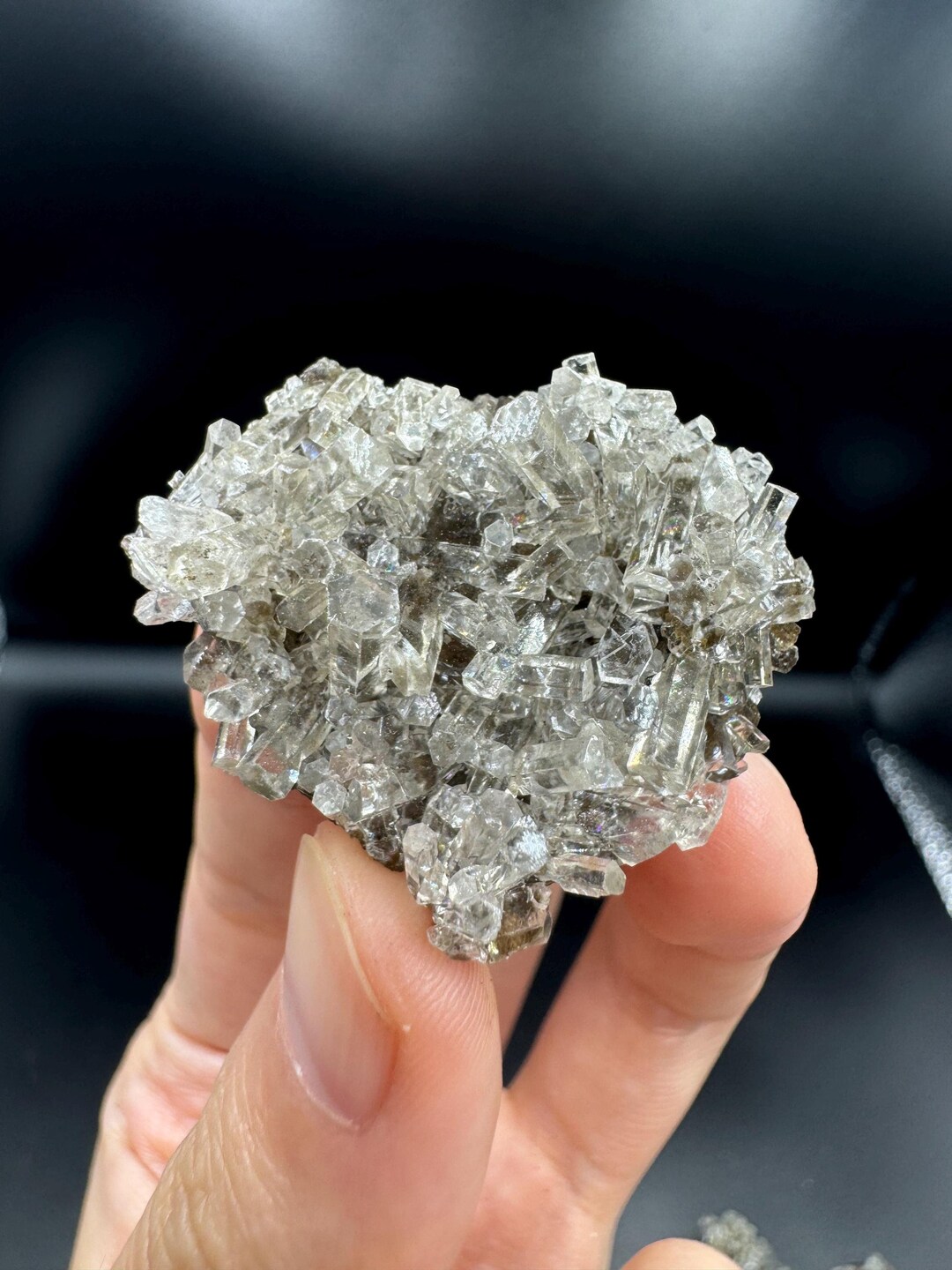 Clear Columnar Calcite Specimen From Fujian, China, Hexagon Calcite ...