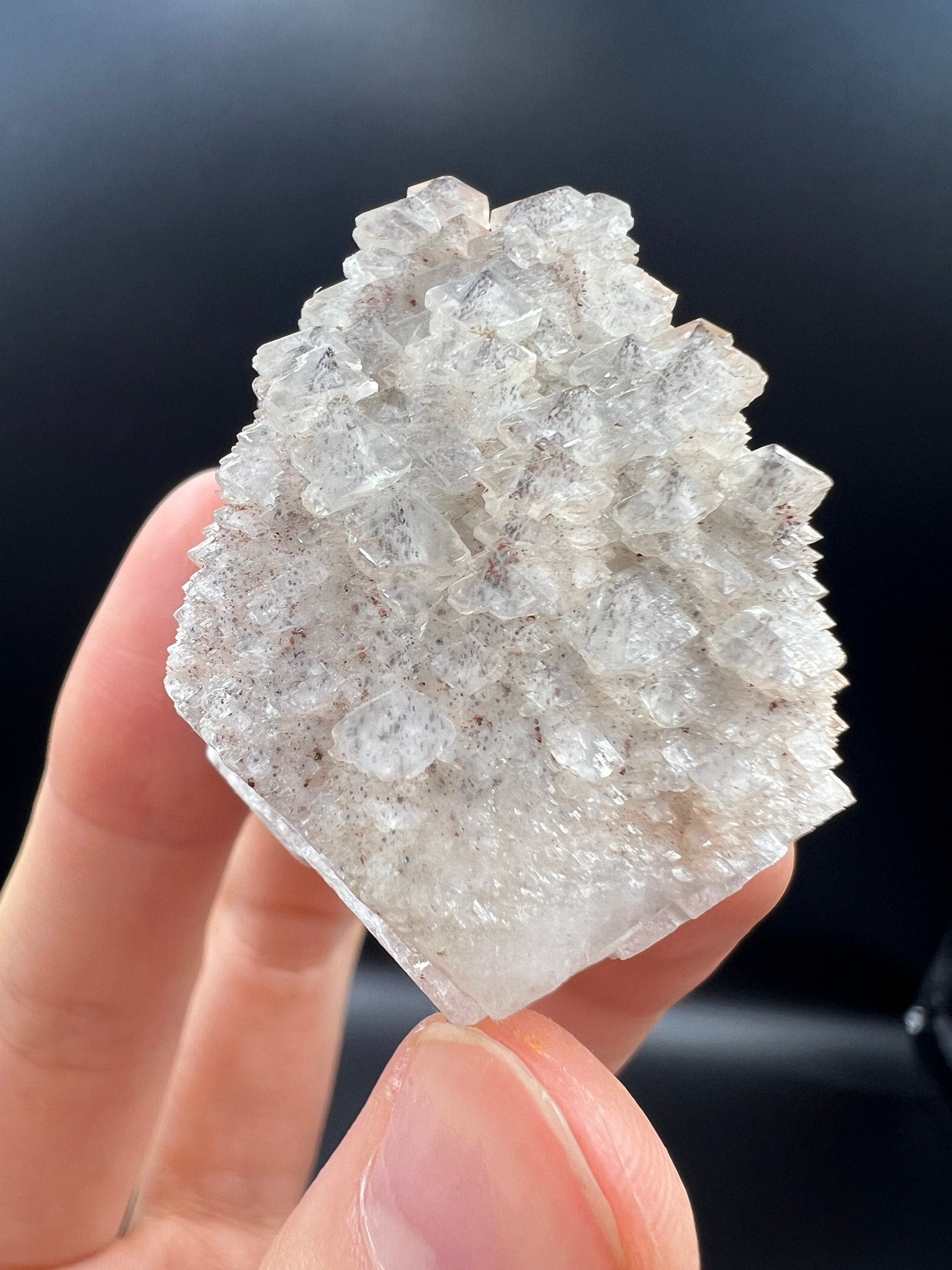 Natural Nail-head Shape Calcite From Hubei Province, China, Bladed ...