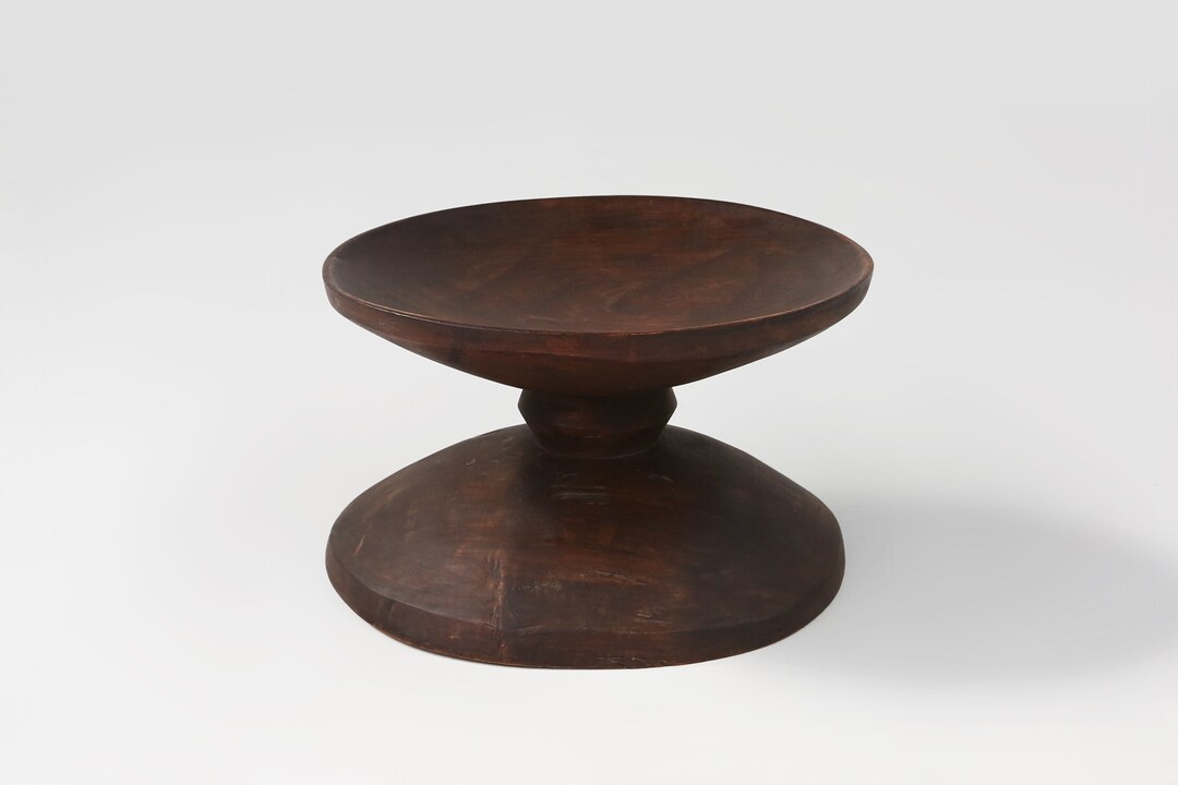 Large African Tree Trunk Bowl in Oak, 1950s - Etsy