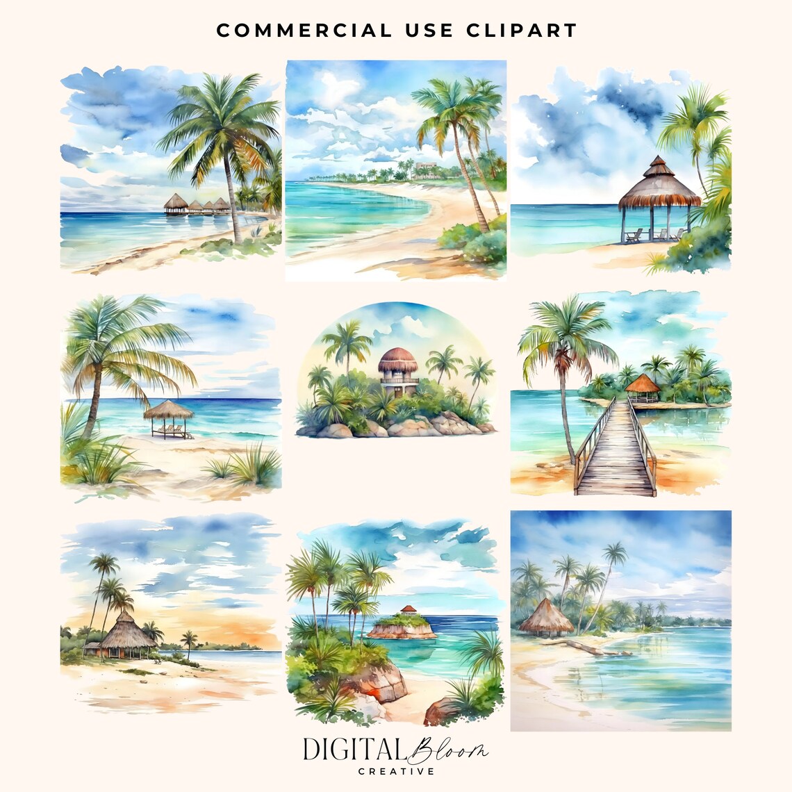 Cancun Clipart Summer Vacation PNG Nature Landscape Graphics Beach Clip ...