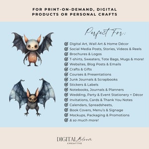 Halloween Bat Clipart Spooky PNG Graphics Cute Halloween Clip Art ...