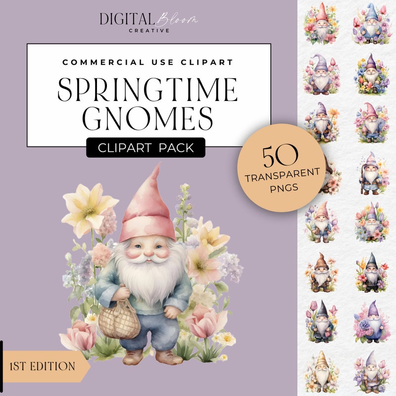 Seasonal Gnome - Etsy