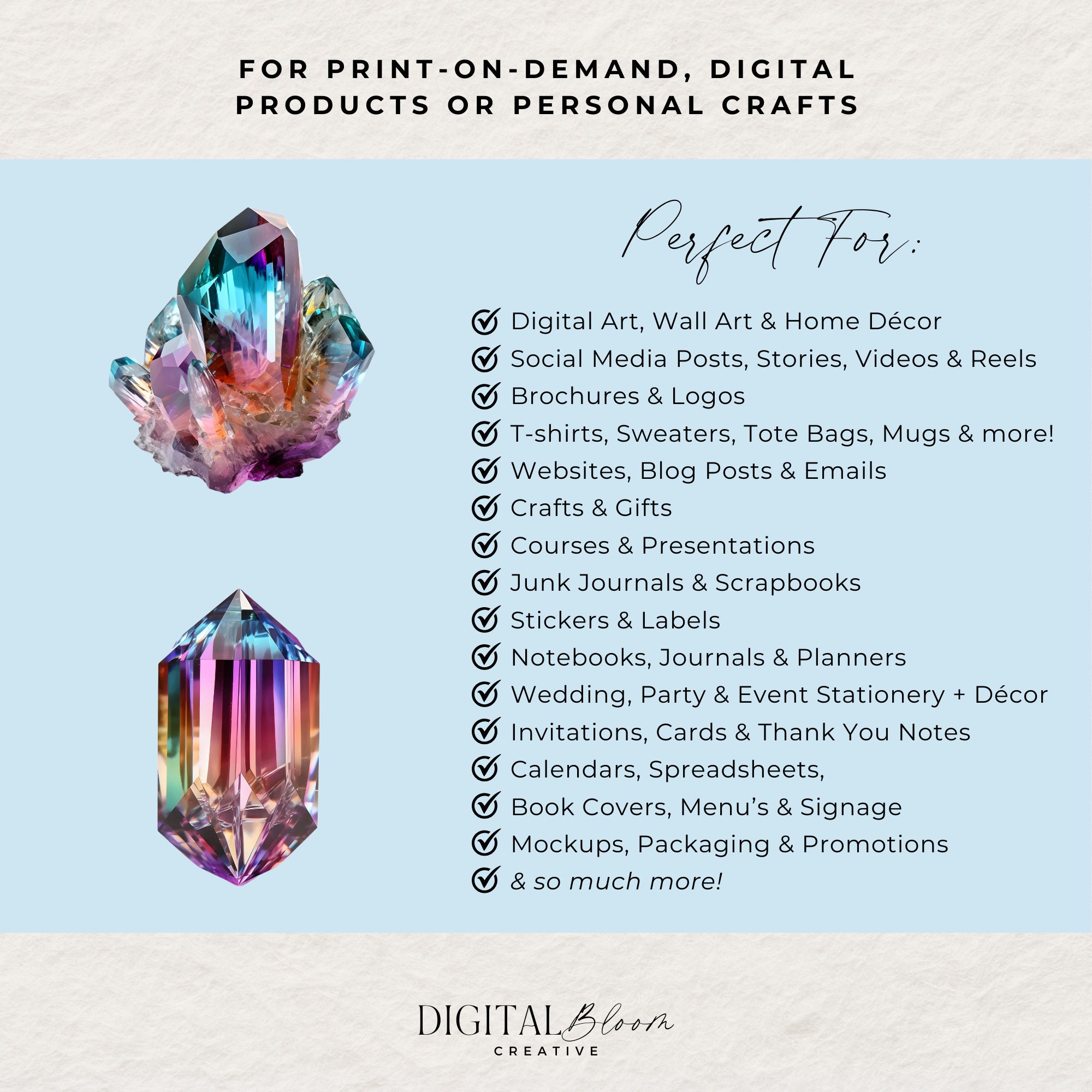 Mystic Topaz Crystal Clipart Realistic Gemstone PNG Healing Geode Clip ...