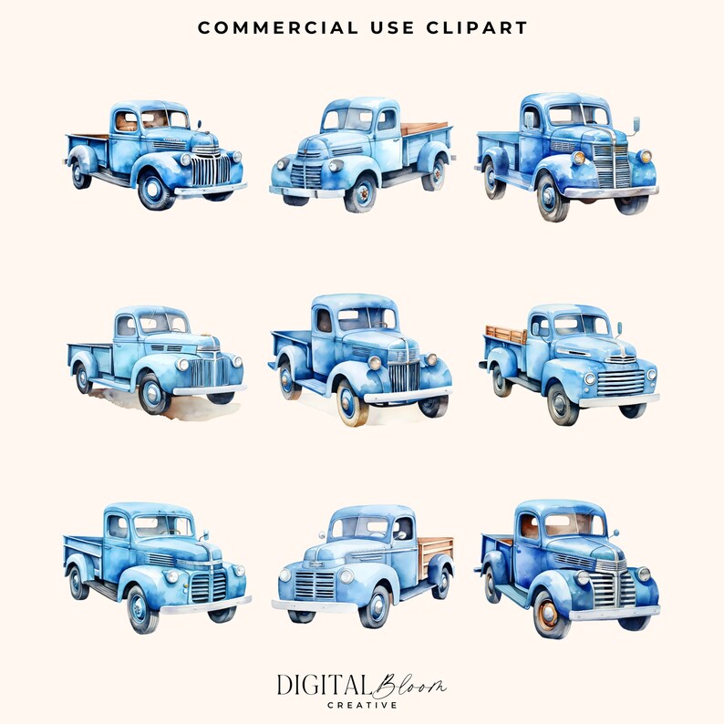 Little Blue Trucks Clipart Automobile PNG Car Graphics Pickup Truck PNG ...