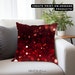 Dark Red Bokeh Digital Paper Glitter Backdrop Confetti Pattern ...