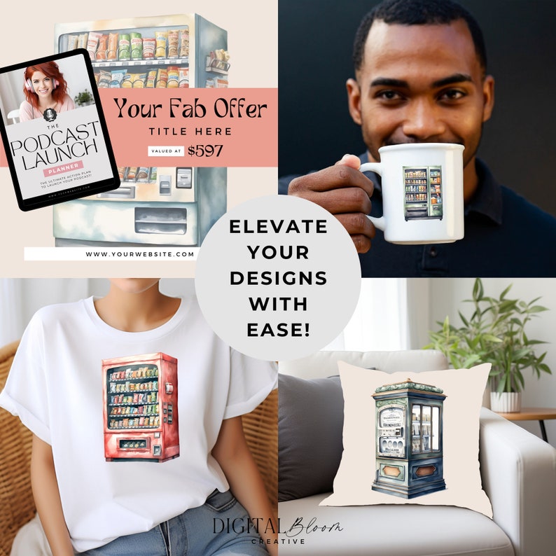 Vending Machine Clipart, Food PNG Graphics, Snack Machine, Candy ...