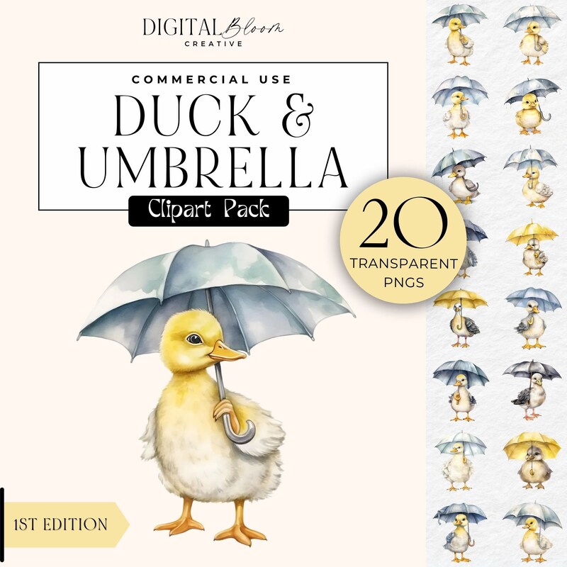 April Showers Cliparts - Etsy