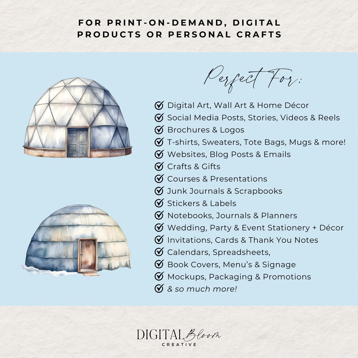 Igloo Clipart Eskimo Watercolor Clip Art North Pole PNG Winter Ice ...