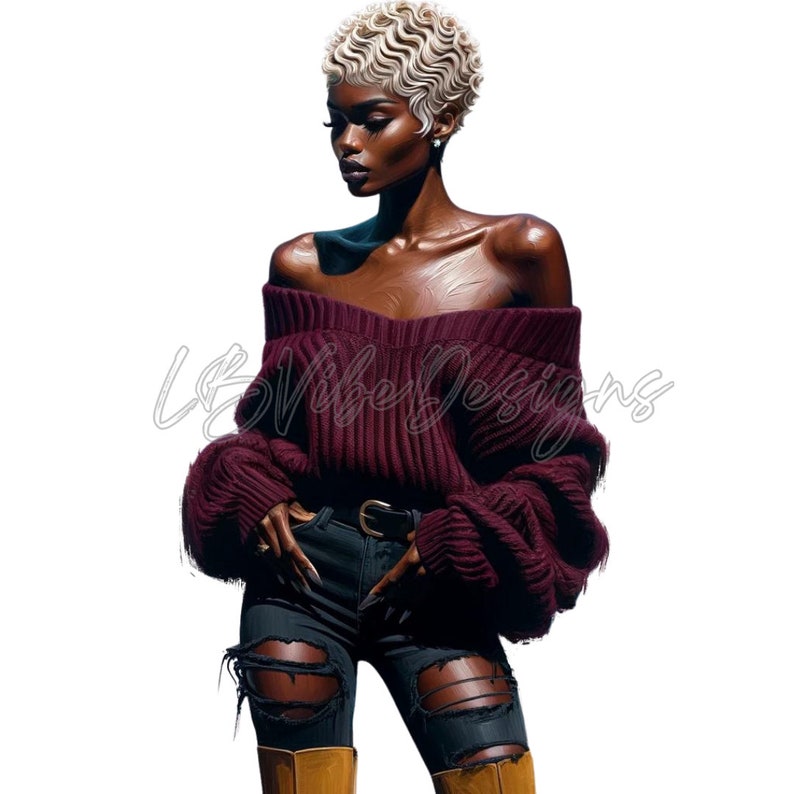 Blonde Baddies AI Art - Etsy