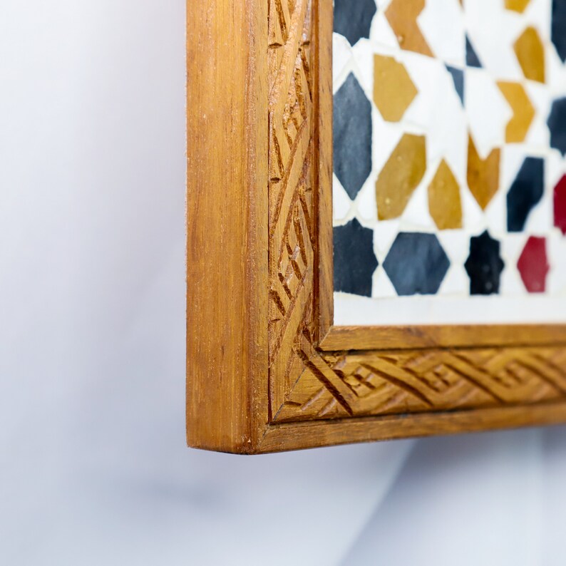 Handmade Wall Art Moroccan Mosaics Zellige: the Ancient Fez Order and ...