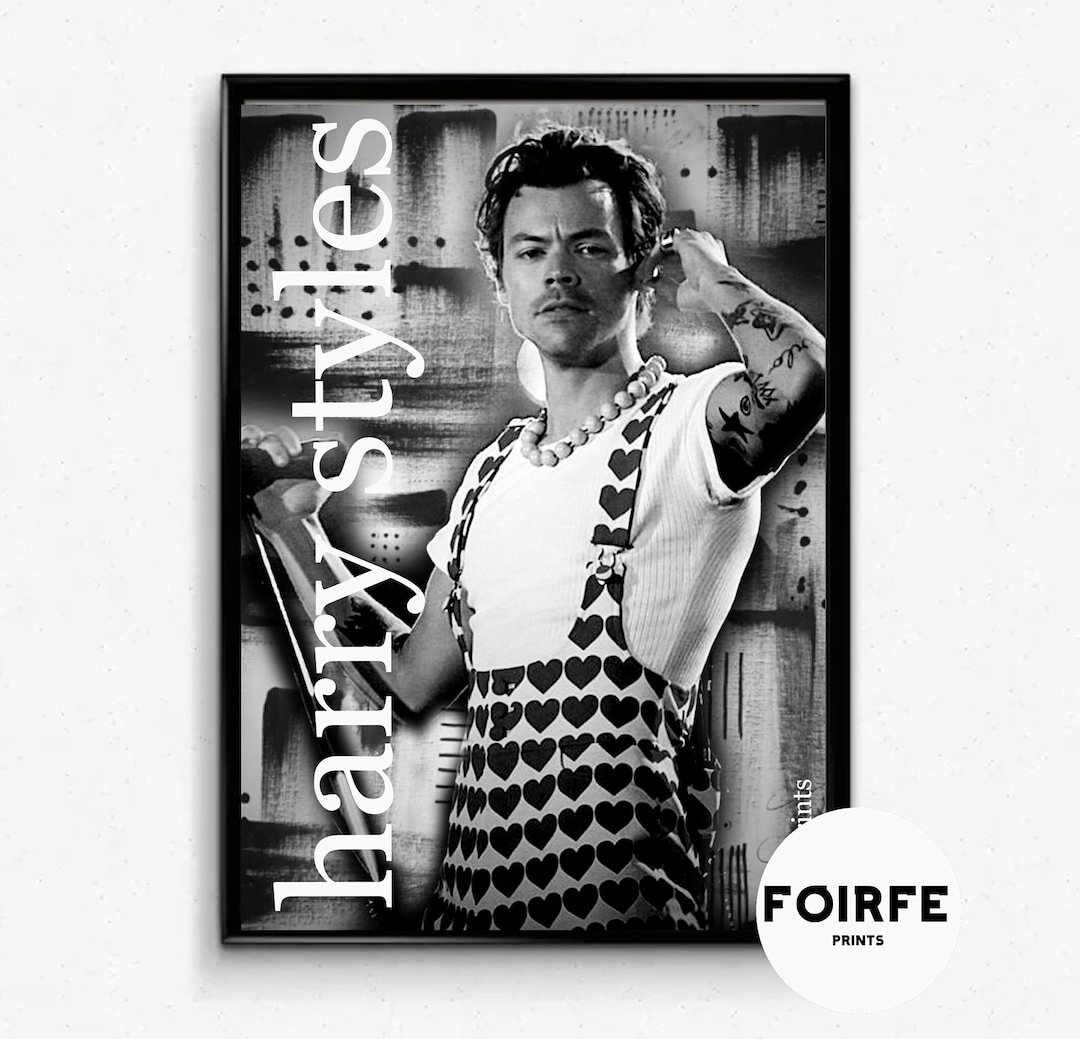 Harry Styles Poster, Downloadable Print, Urban, Home Decor, Wall Art - Etsy