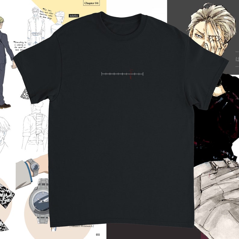 Jujutsu Kaisen | NANAMI | RATIO | Embroidered | Heavyweight Crewneck T ...
