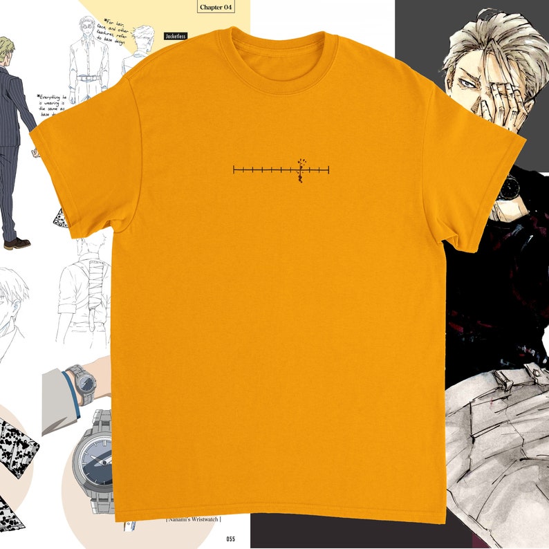 Jujutsu Kaisen | NANAMI | RATIO | Embroidered | Heavyweight Crewneck T ...