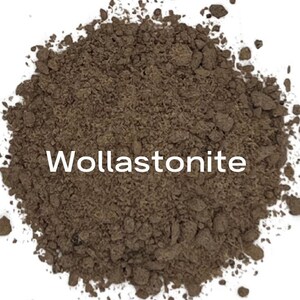Wollastonite - Calcium Silicate Mineral (casio3) - Rock Dust - Organic ...