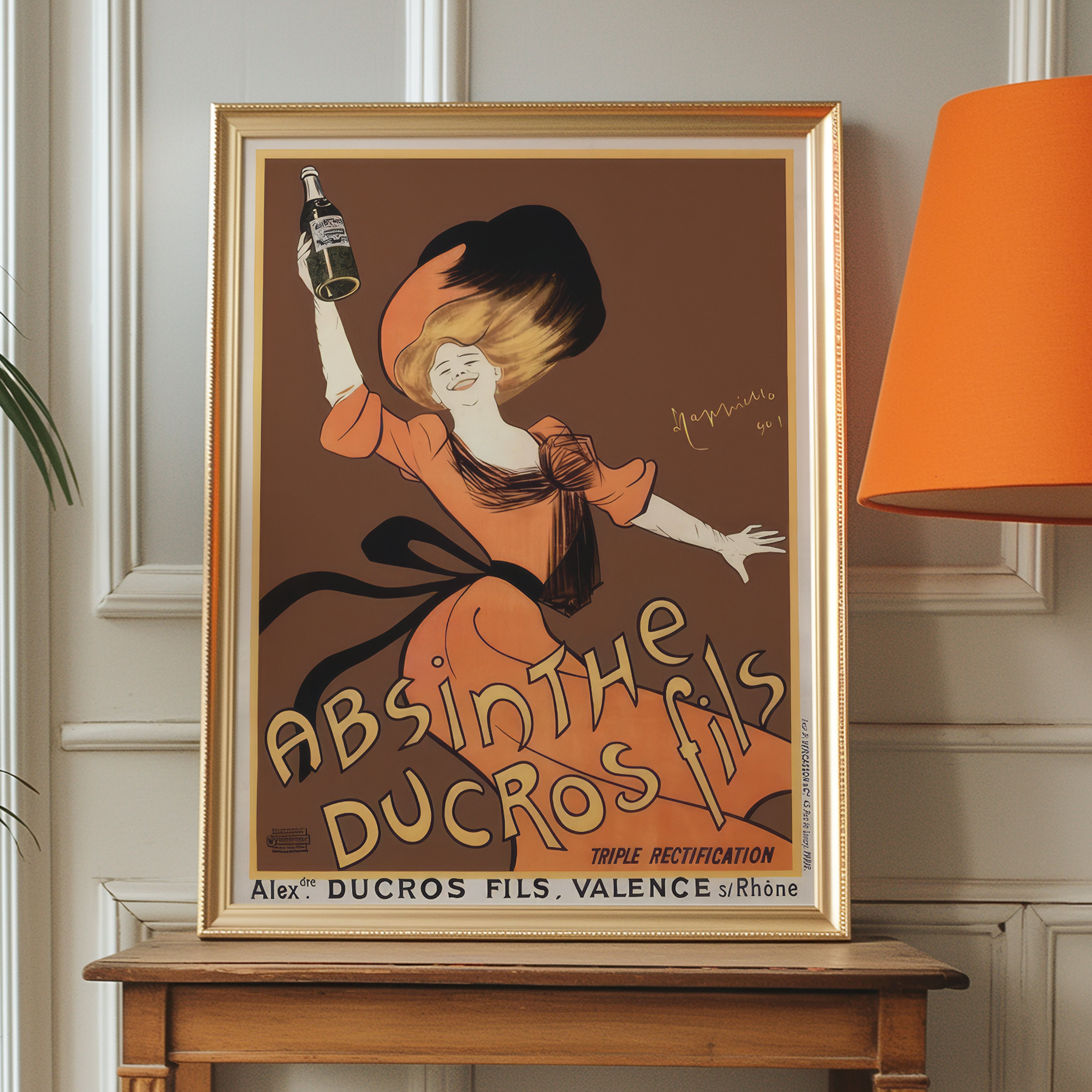 Vintage Absinthe Poster, Digital Download, Retro Printable Art Print ...