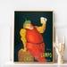 La Cruz Del Campo Beers Vintage Poster | Retro Beer Advertising Art ...