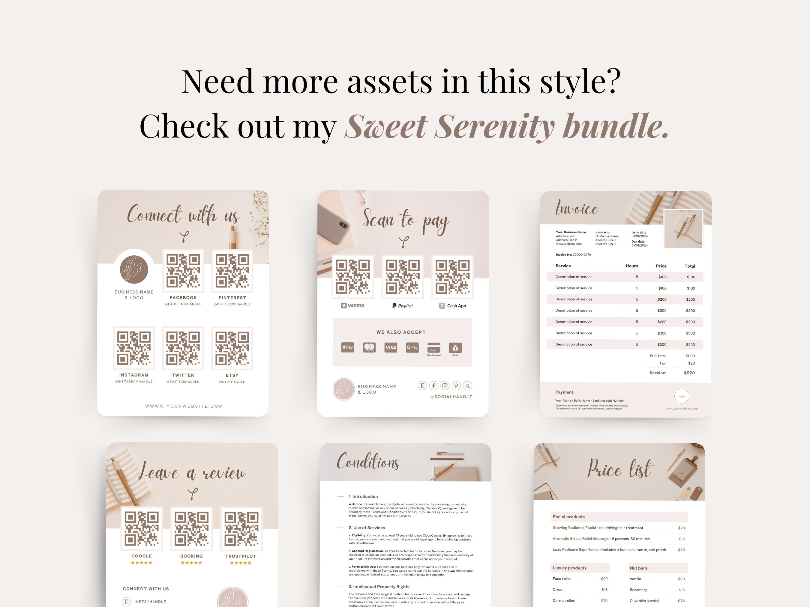 Leave Us a Review Scan QR Code Sign | Customer Feedback Google Review ...