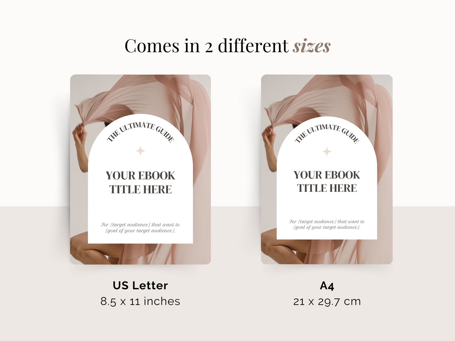 Aesthetic Minimalist Lead Magnet Ebook Template for Coaches | Fully ...